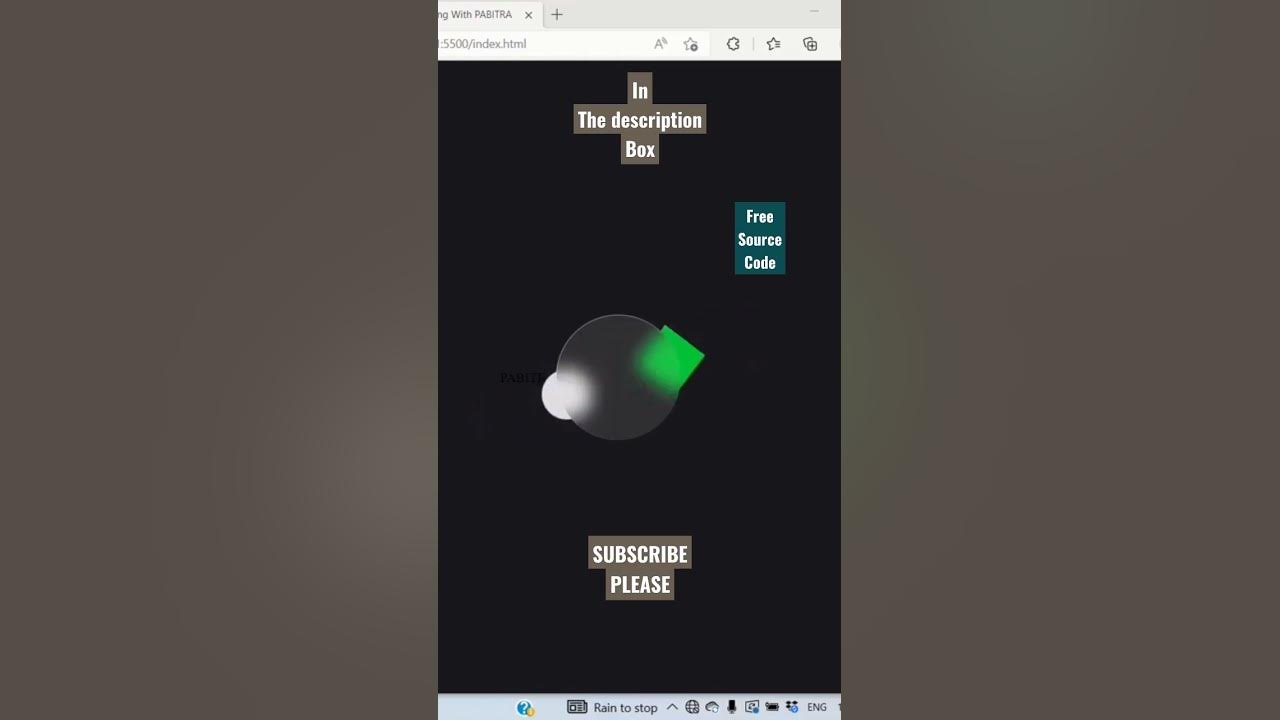 Shorts Cssanimations Pabitrabera Html And Css Animation Projects Youtube