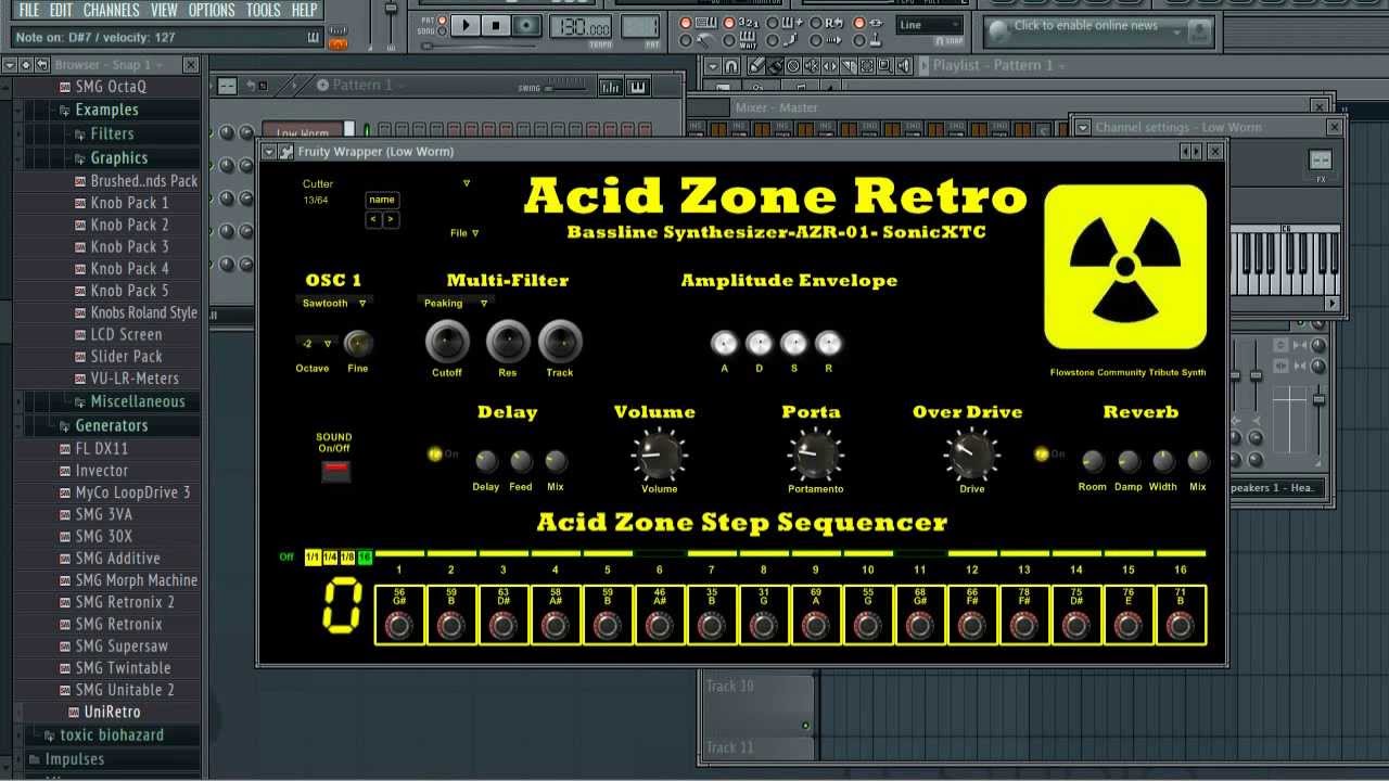 Acid Zone Retro VST- SonicXTC - YouTube