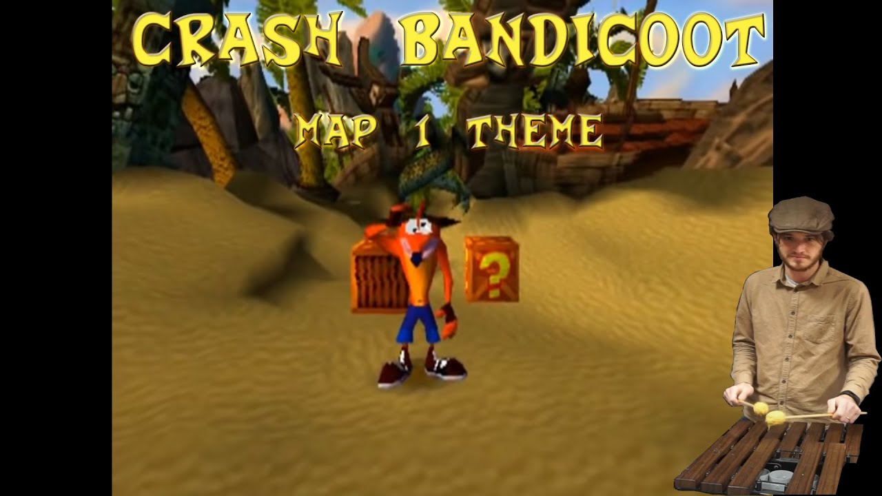 Map 1 theme - Crash Bandicoot/marimba cover - YouTube