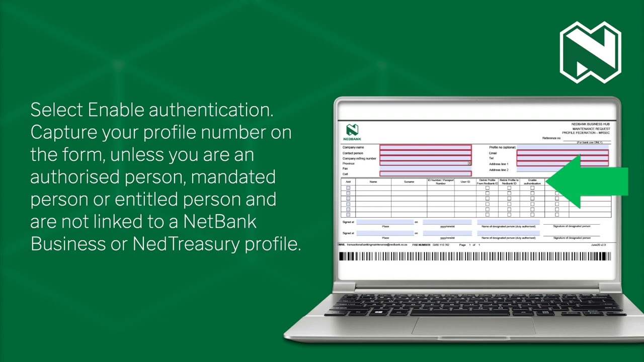 Existing NBH user enrolling for the NBH app on a mobile device. - YouTube