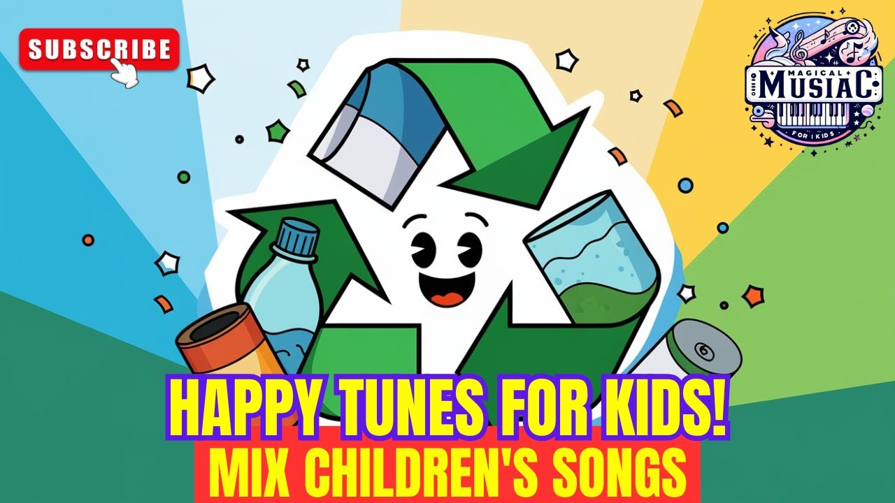 Happy Tunes for Kids! 🎶 Fun & Joyful Music for Children 😃 Children's ...