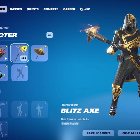 Best Blitz Knight Combo For Fortnite 2025 #shorts2025 #fortnite # ...