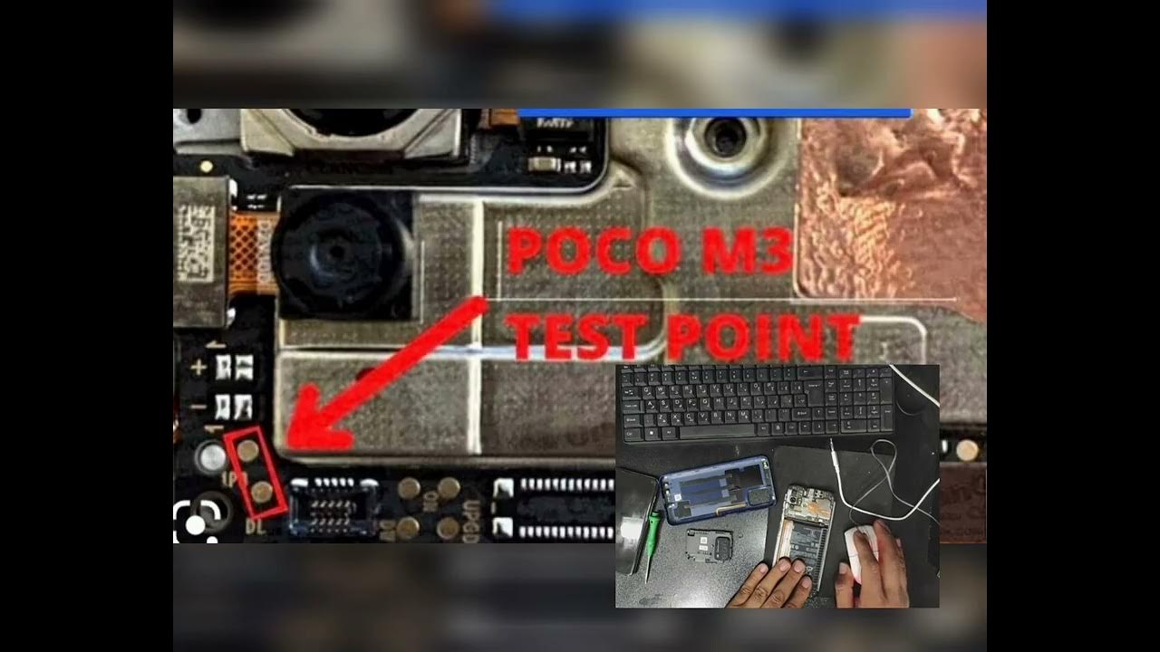 Xiaomi Poco m3 mi account test point unlock tool - YouTube