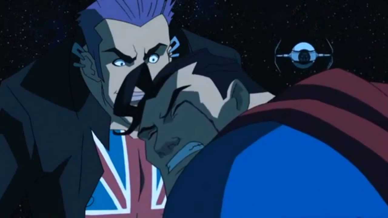 British Villain Calls Superman a Wanker - YouTube
