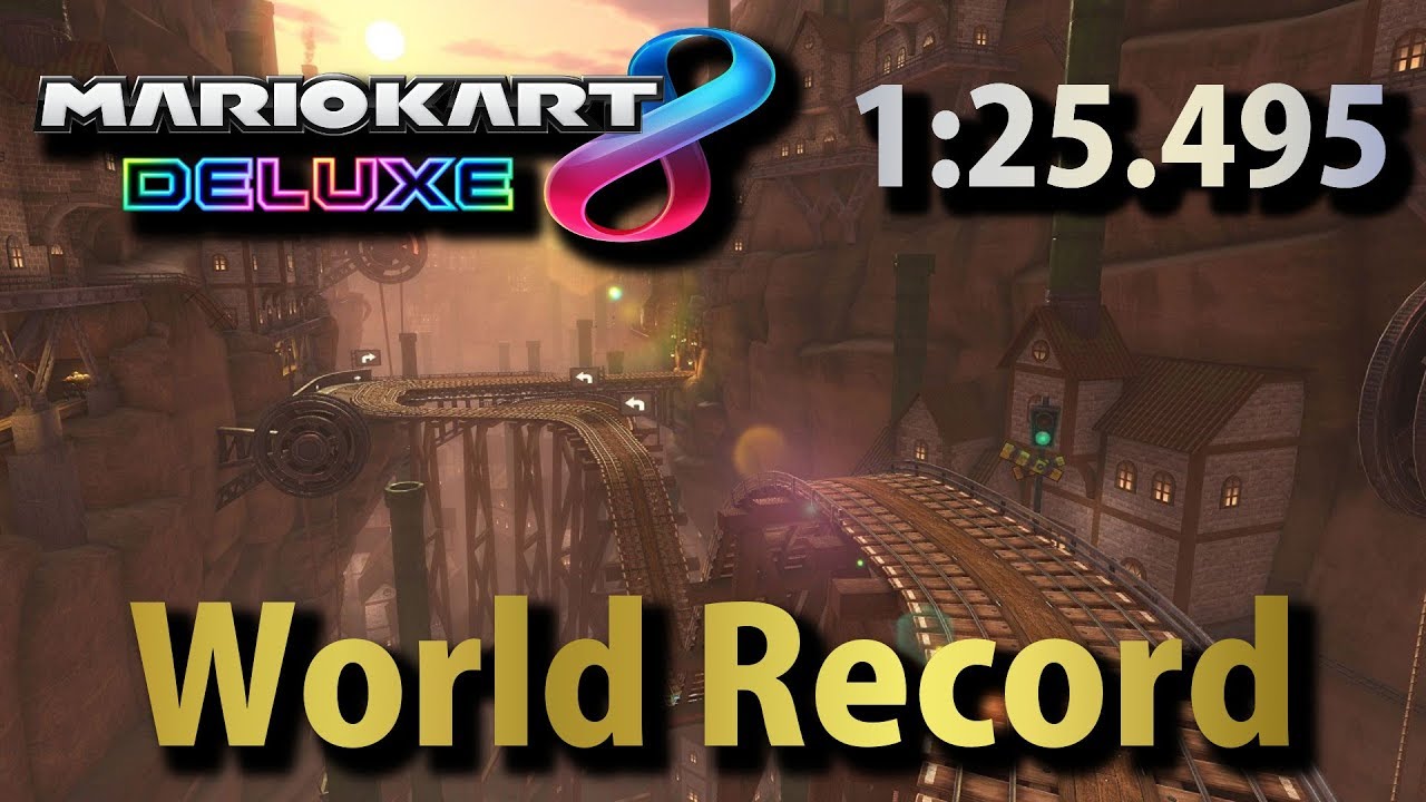 【MK8DX】 (Wii) Wario's Gold Mine [200cc]: 1:25.495: World Record - YouTube
