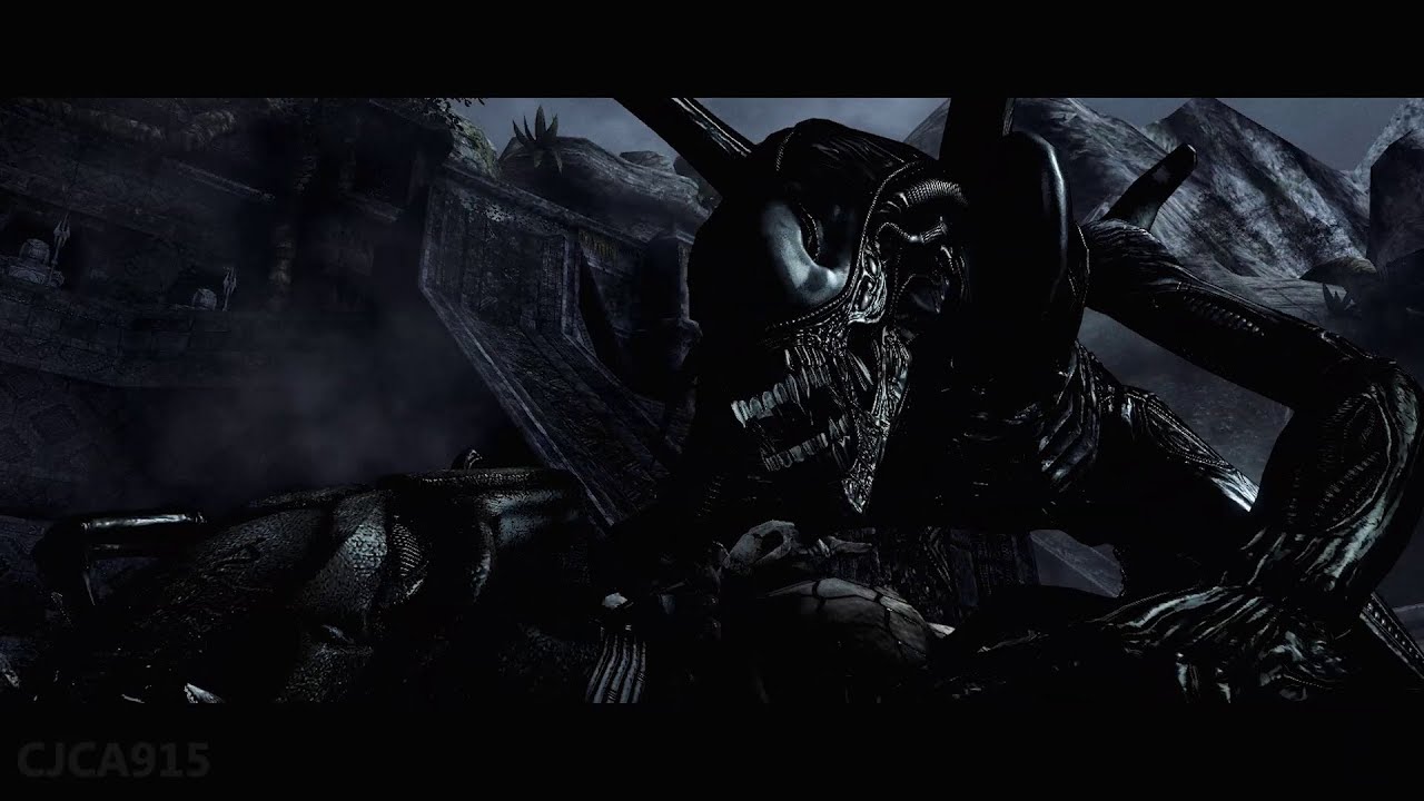 Aliens vs. Predator (2010 video game) Alien Gameplay 5: Final Part ...