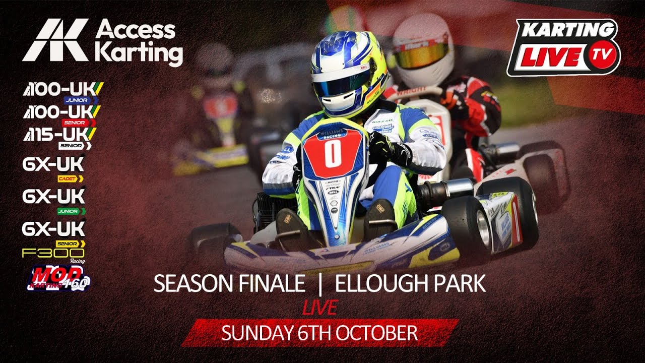Access Karting - Ellough Park - LIVE! - YouTube