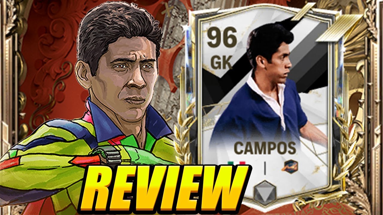 BEST GK IN FC MOBILE 24! 96 CENTURIONS CAMPOS PLAYER REVIEW! CAMPOS ...
