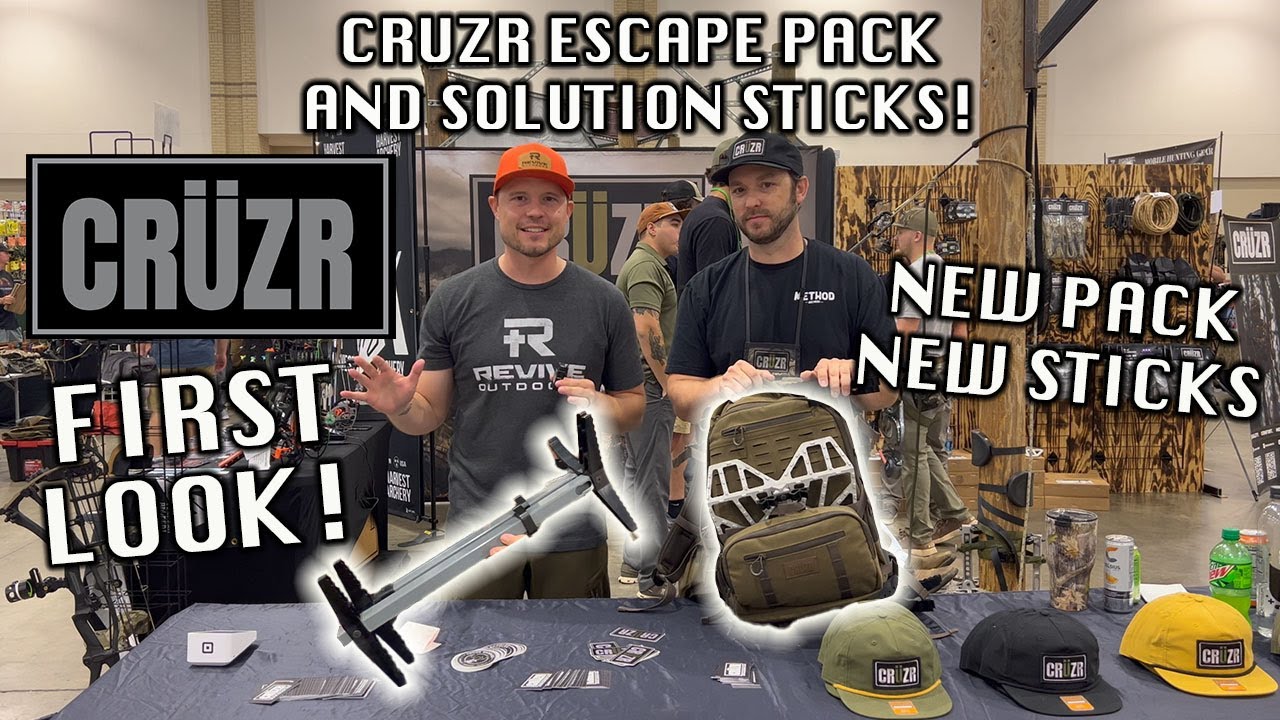CRUZR ESCAPE PACK & CRUZR SOLUTION STICKS | FIRST LOOK! | 2023 MOBILE ...