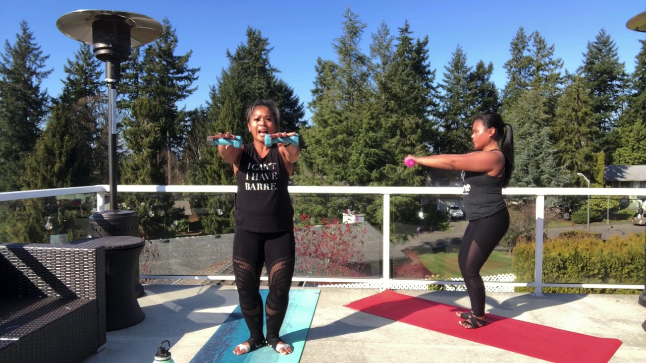 Barre with Mish & Rish - YouTube