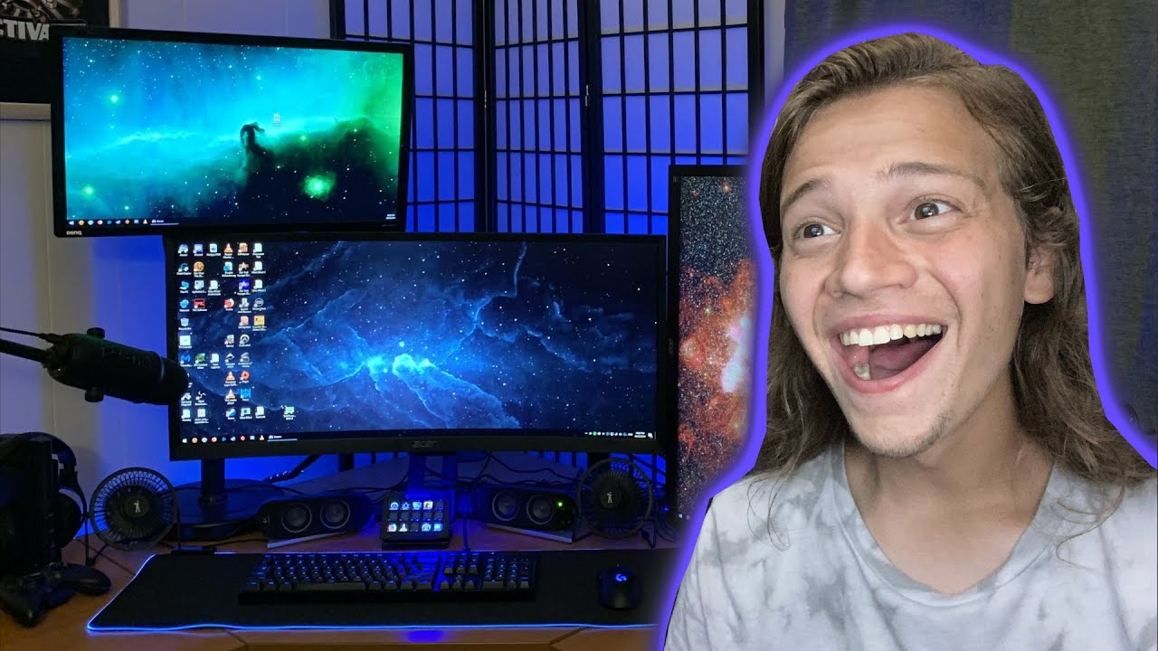 THEY SURPRISED ME WITH A $3000 GAMING PC SETUP! - YouTube