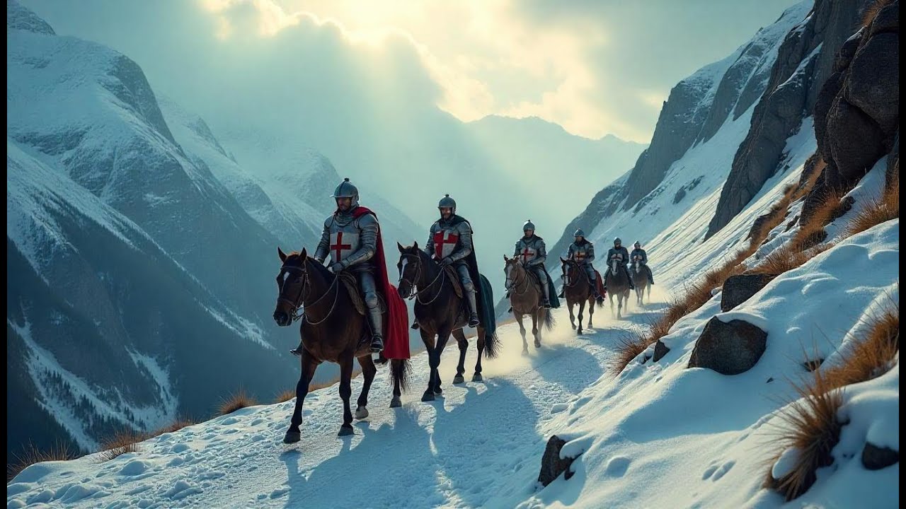 Templar Knights' Snowy March: Epic Medieval Music of Crusader Valor ...
