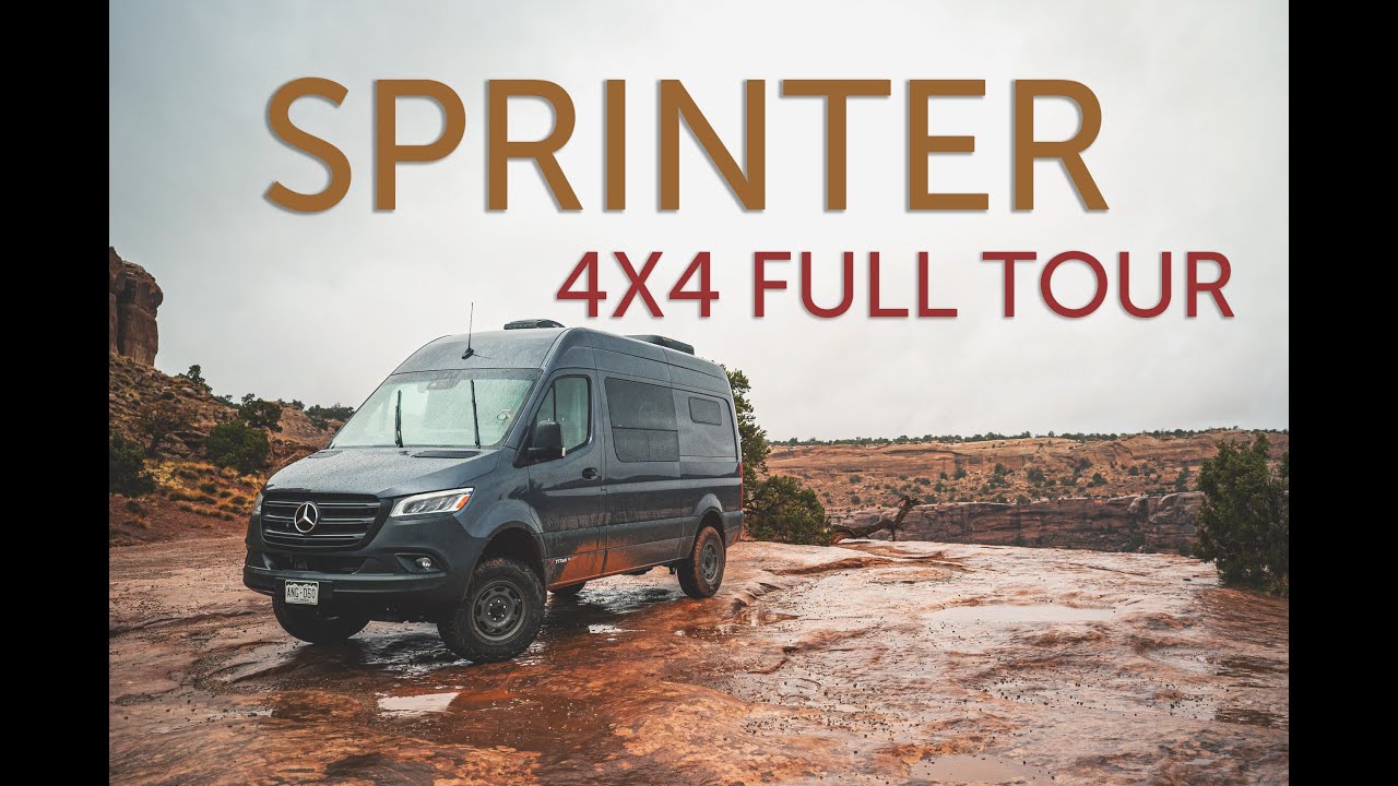 Van Tour : Mercedes Sprinter 4X4 Full Tour - YouTube