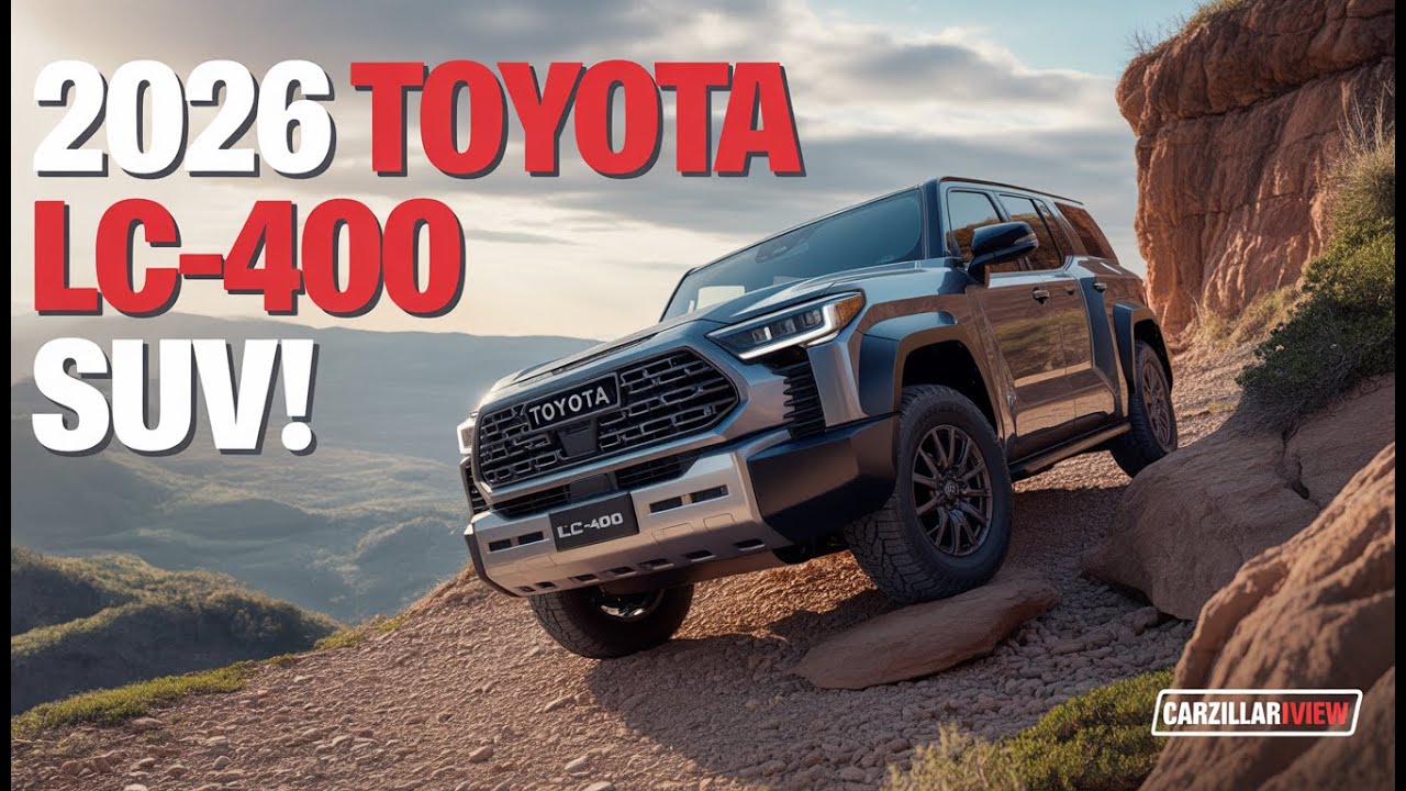 2026 Toyota LC-400 SUV | Full Expert Review & GLS vs Range Rover ...