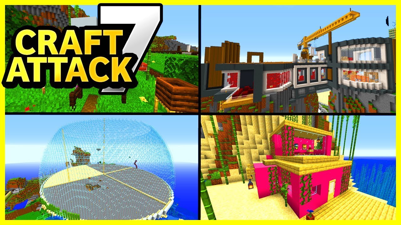 Große Stadtrundtour Teil 3! Mega Bauprojekte! - Minecraft Craft Attack ...