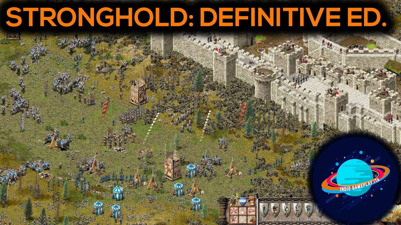 UNA REMASTER STRATEGICA? || Stronghold: Definitive Edition || GAMEPLAY ...