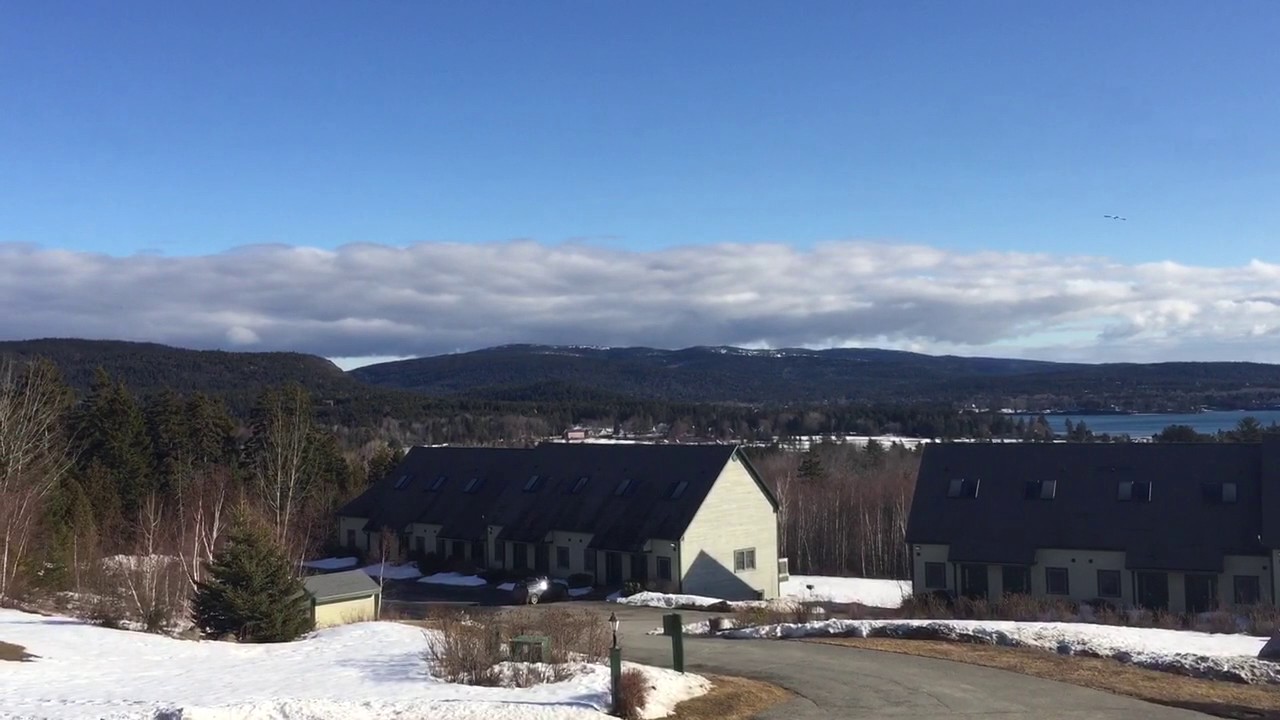 View from Harbor Ridge resort Maine - YouTube