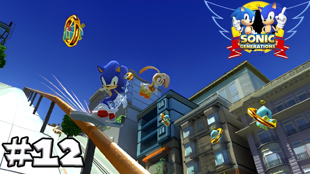 Escape The City Challenge Acts! Let's Play Sonic Generations |Episode ...