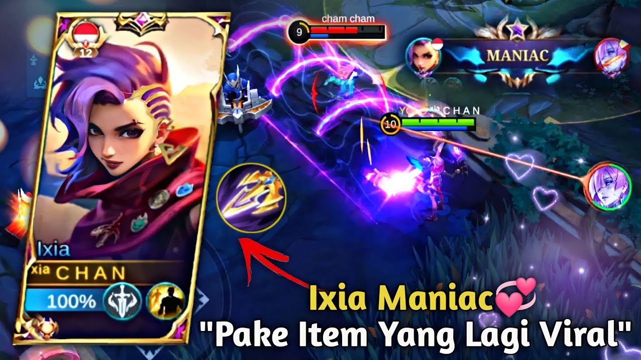 Ixia Build Easy to Get Maniac in Rank | Build Ixia Tersakit 2023 | Ixia ...