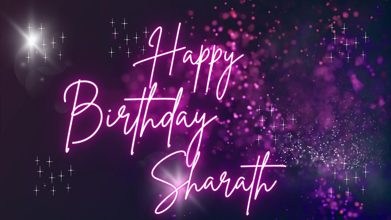 Happy Birthday Sharath 🎉 | A Special Wish Just for You! | Let's ...