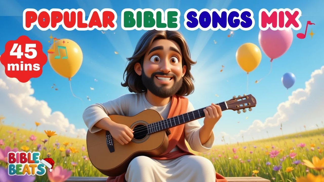 Popular Bible Songs Mix | 45 Minutes of Sunday School Songs for Kids ...