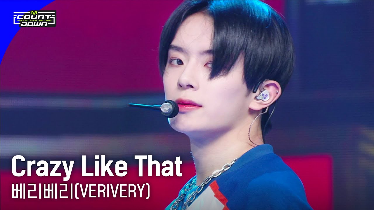 베리베리(VERIVERY) - Crazy Like That #엠카운트다운 EP.799 | Mnet 230601 방송 - YouTube