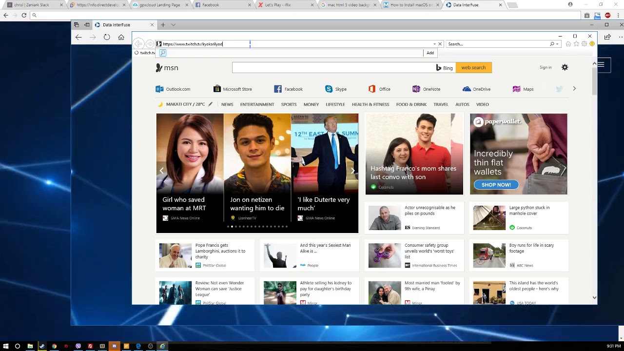 Data Interfuse Video Banner Test - YouTube