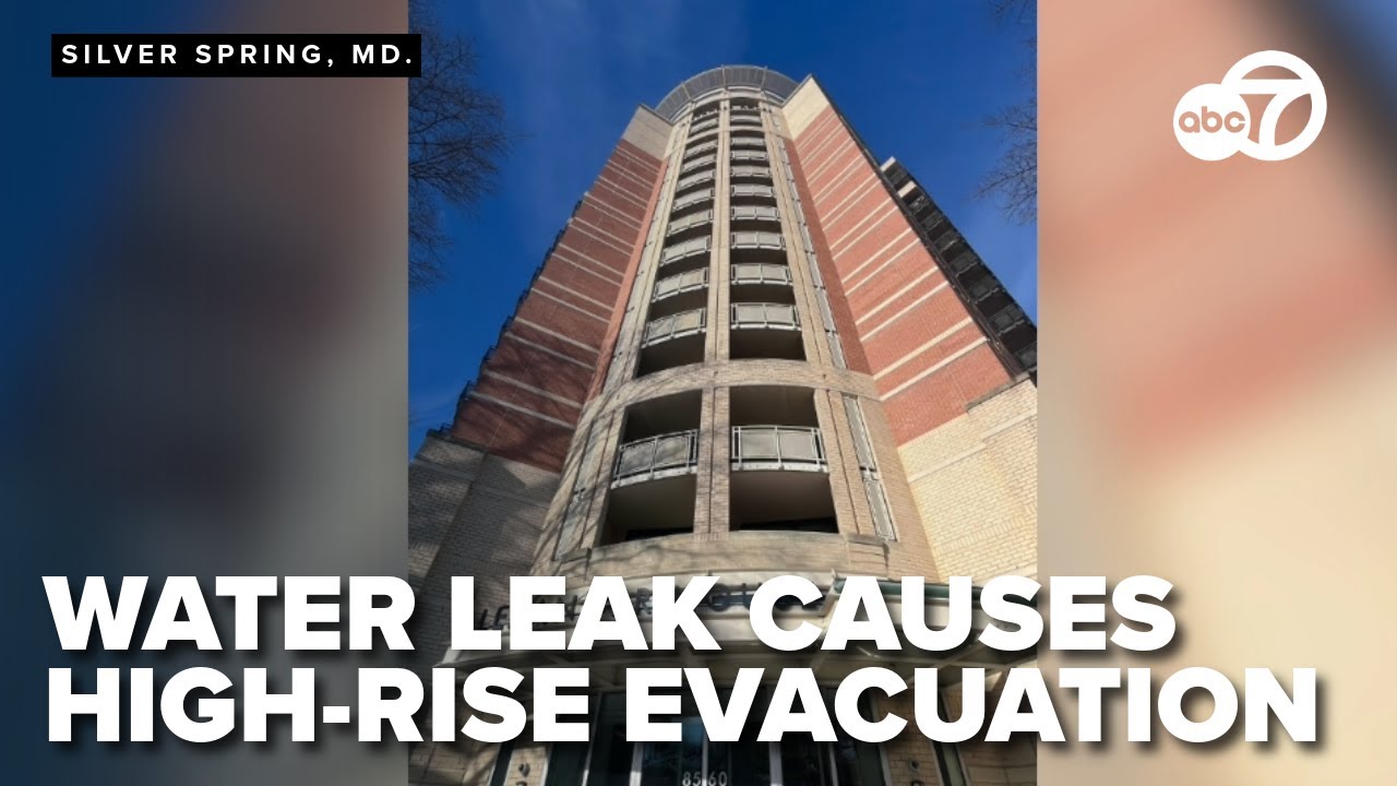 Most residents safe to return after major water leak at Md. high-rise ...