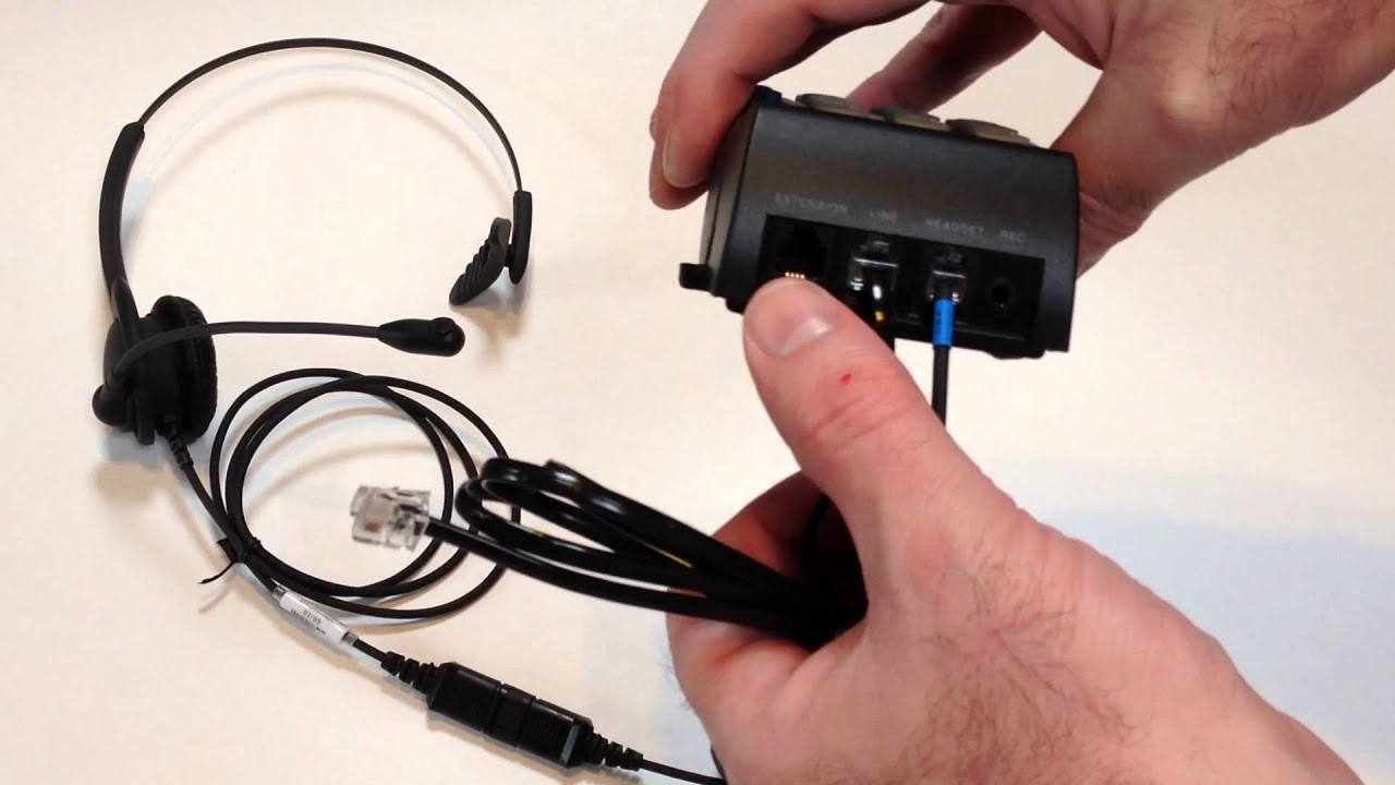 Headset Phone Setup 3003 - YouTube