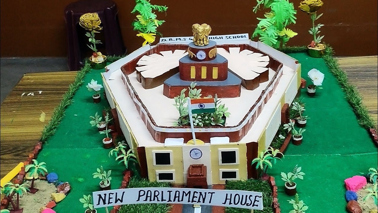 New Parliament House Model made by DBMS Girls' High School Students# ...