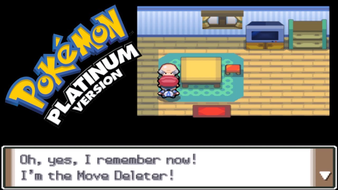 Pokemon Platinum Move Deleter and Move Learner Locations - YouTube