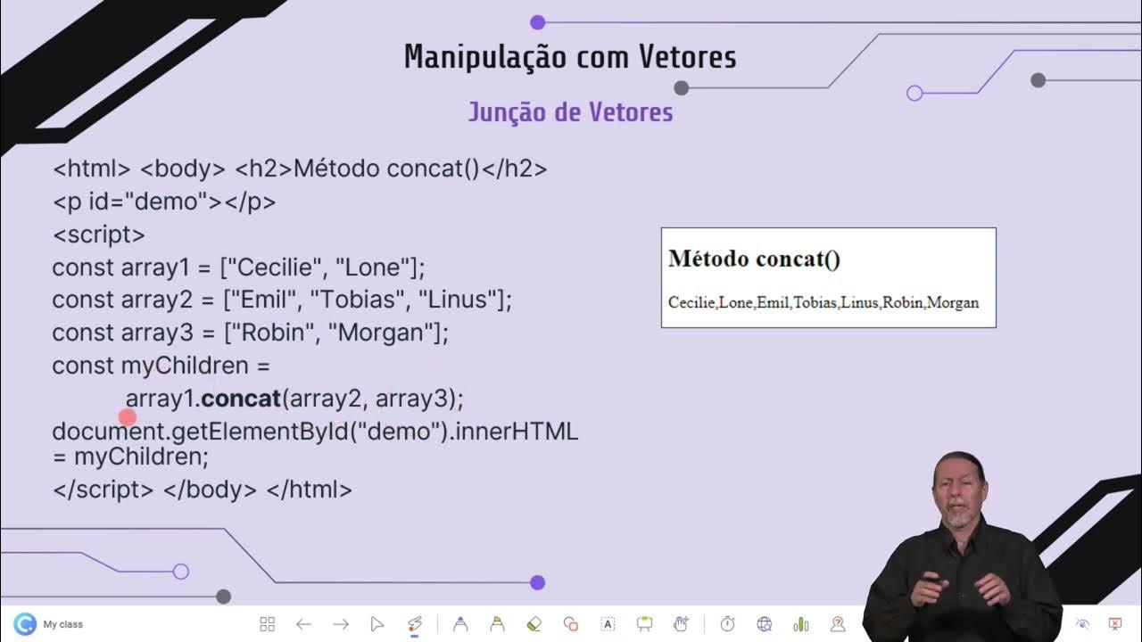 Javascript Manipulação de vetores - YouTube