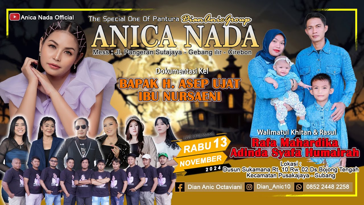 🔴LIVE ANICA NADA ( DIAN ANIC ) | EDISI MALAM 13 NOVEMBER 2024 | BOJONG ...