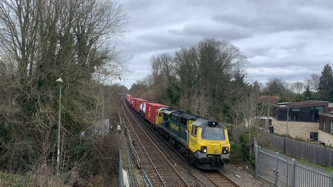 Class 70 | 70017 | Freightliner - YouTube