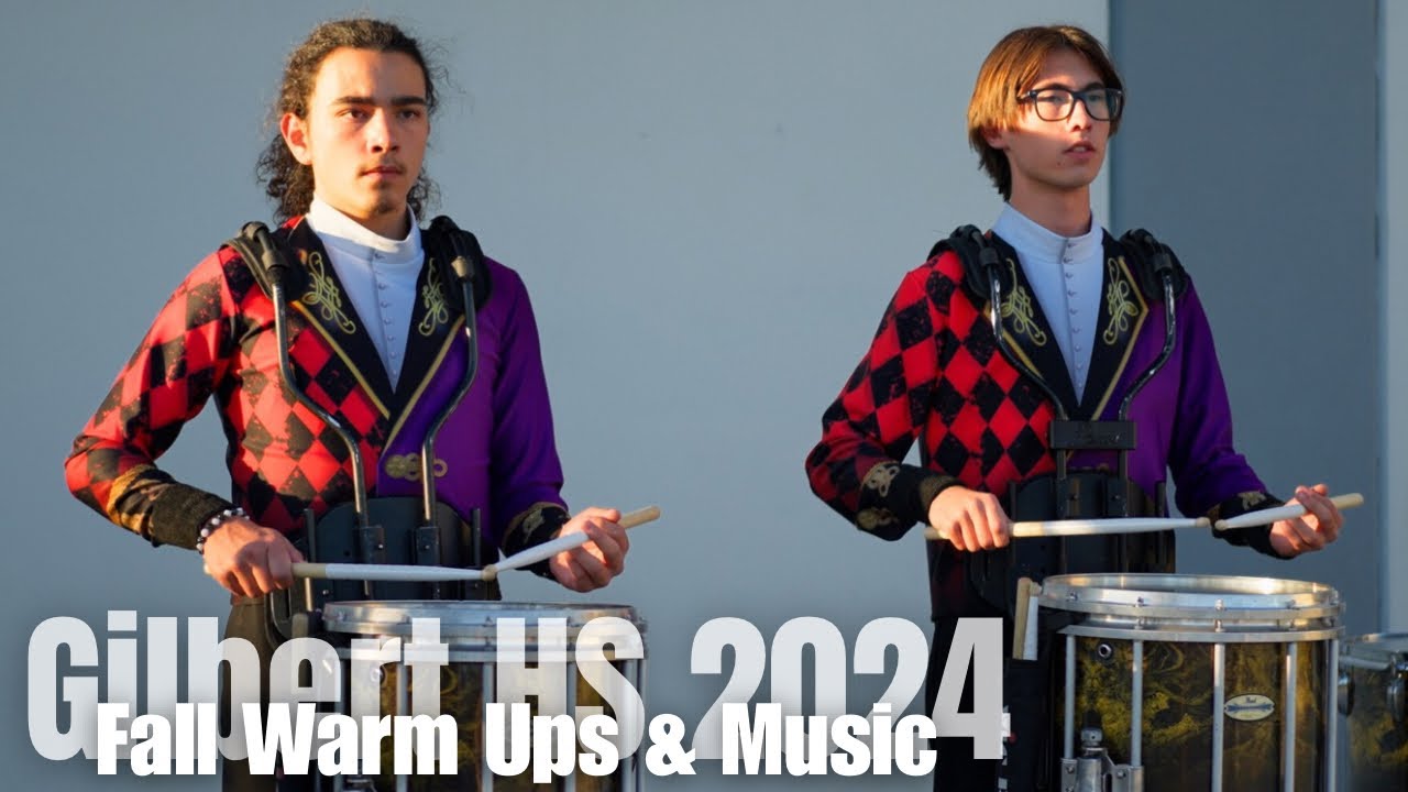 Gilbert HS Drumline Fall 2024 - YouTube