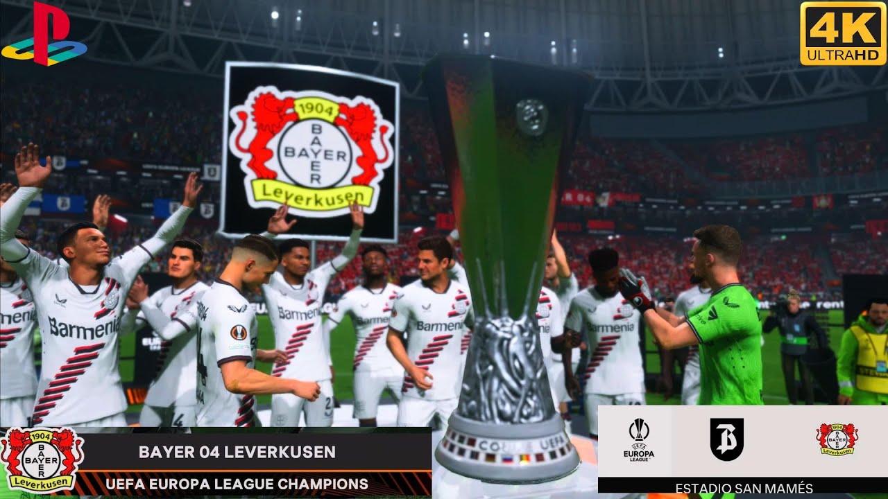EA Sports® FC24 | Atalanta vs Bayer Leverkusen | UEFA Europa League ...