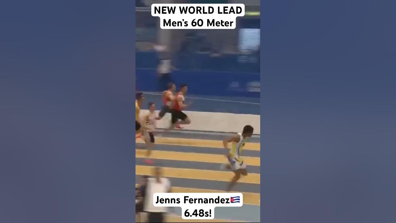 New World Lead Mens 60 Meters Jenns Fernandez 648s Shorts Trackandfield Athletics