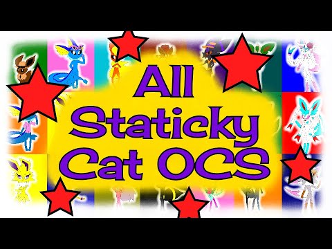 All Staticky Cat OCs + Voice Samples and Stats! - YouTube