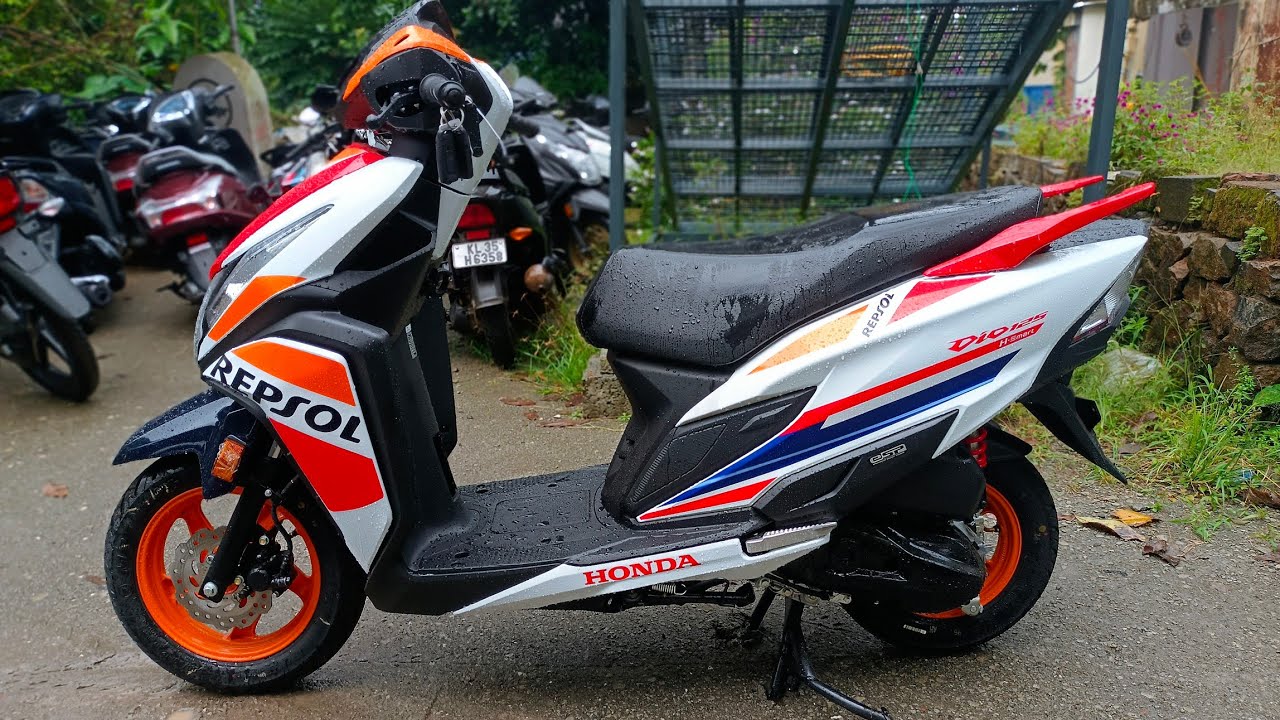 Honda Dio 125 Repsol Edition | Walkaround - YouTube