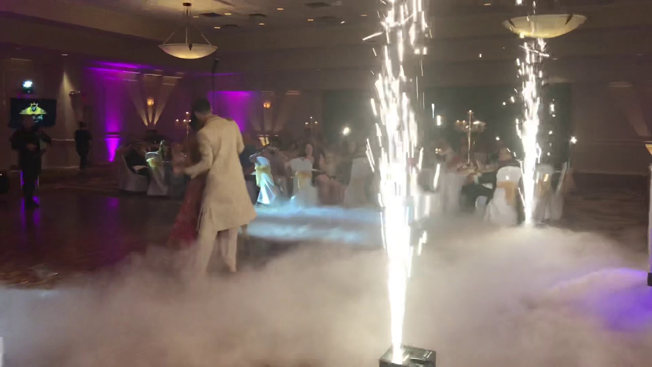 Indoor Fireworks Cold Sparks and Dancing on The Clouds - YouTube