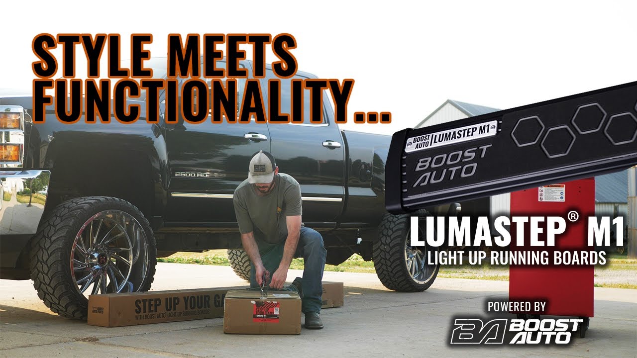 Lumastep M1 Light Up Running Boards | Product & Feature Explanation ...