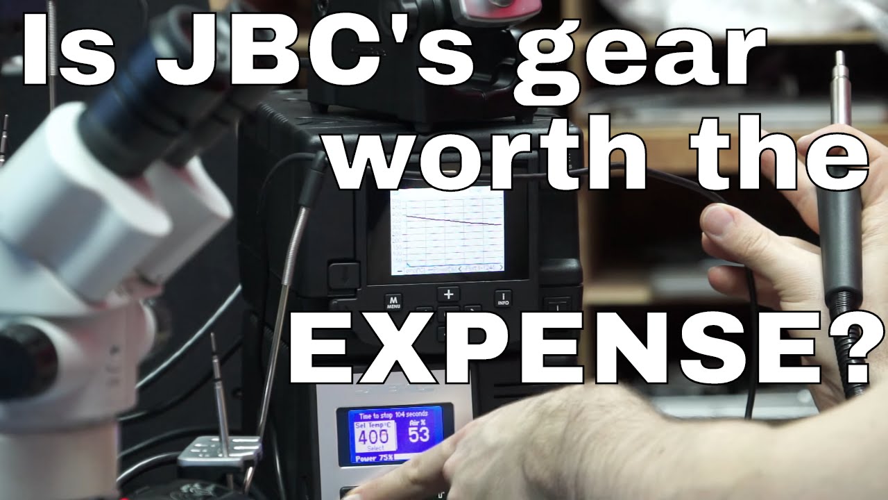 JBC Precision hot air and soldering station review with comparison to ...