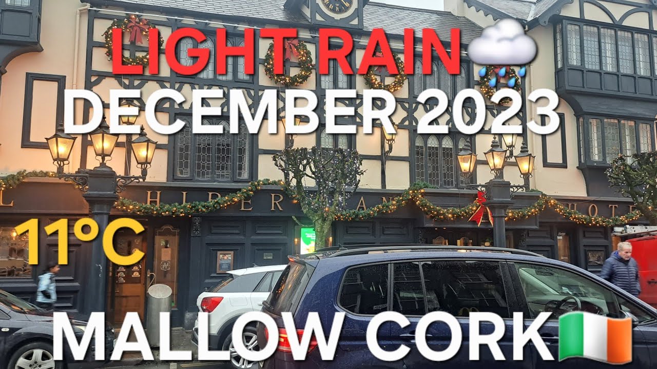 MALLOW MARKET SQUARE TO THOMAS DAVIS STREET 🇮🇪 DECEMBER 2024 | 4K-HDR ...
