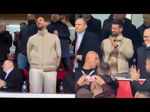 Novak Djokovic witnessed Bosnia-Herzegovina's victory over Italy in the 2026 World Cup playoffs!