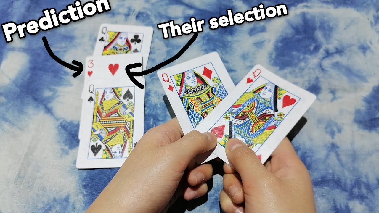 Prediction is your CARD! BEST card trick performance! - YouTube