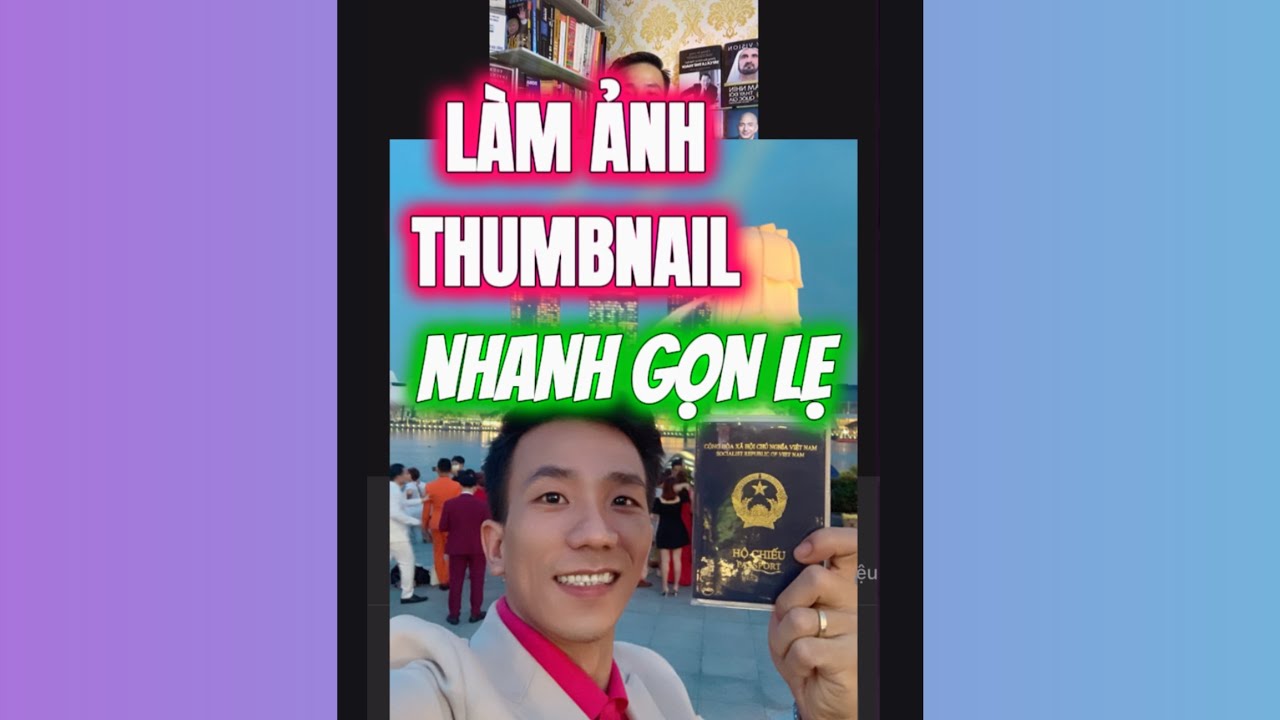 ️ BƯỚC 6 | Tạo Ảnh Bìa Thumbnail Siêu Nhanh Cho Video #editvideo # ...