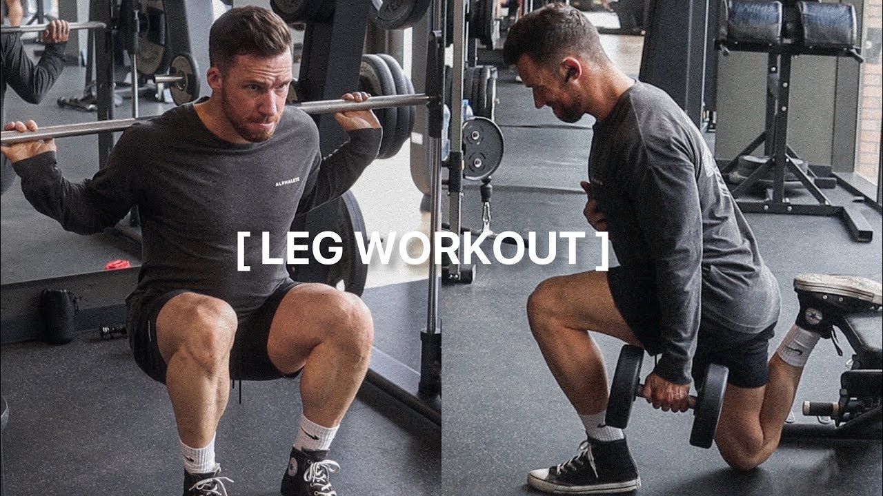 Intense Leg Workout for Natural Aesthetics! - YouTube