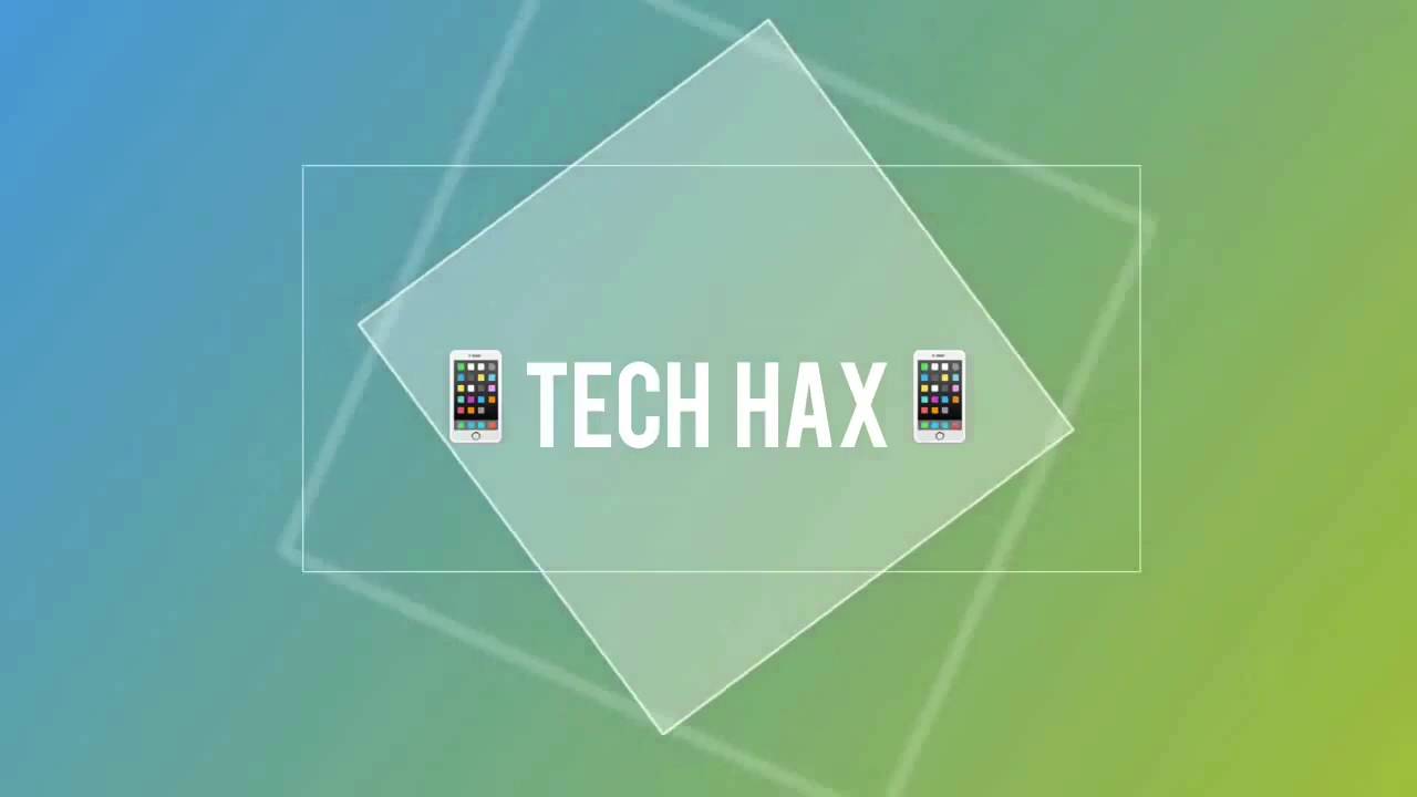 Tech hax logo - YouTube