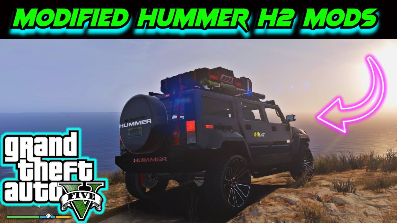 MODIFIED HUMMER H2 CAR MODS for GTA V | OFF-ROAD DOMINATOR ...
