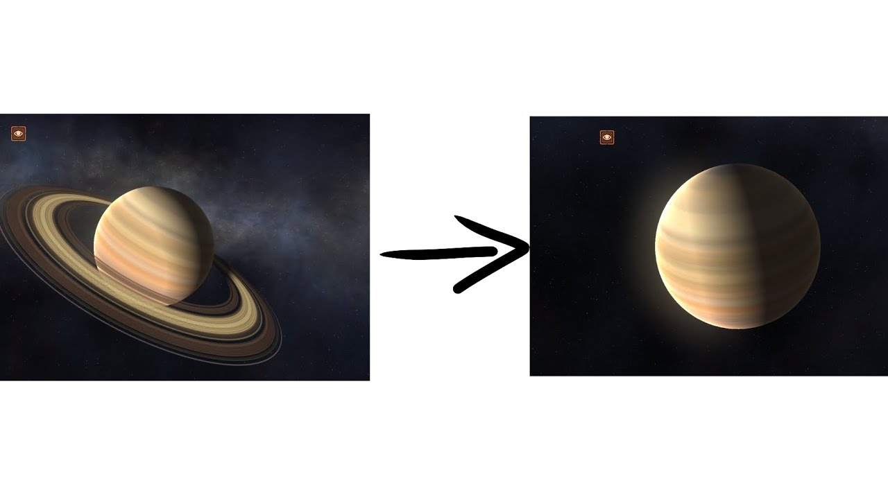 How to remove Saturn's rings in solar smash - YouTube